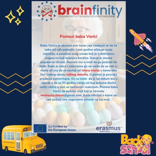 Škola je počela, a stiže i prvi Brainfinity problem za 2025. godinu! - Brainfinity